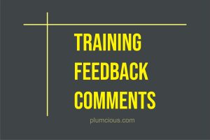 65 Samples Of Positive Training Feedback Comments To Organizers And ...