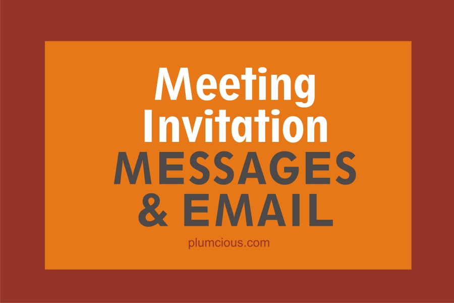 2024 Sample Meeting Invitation Message And Email Plumcious 2024 Sample Meeting Invitation Message And Email Plumcious